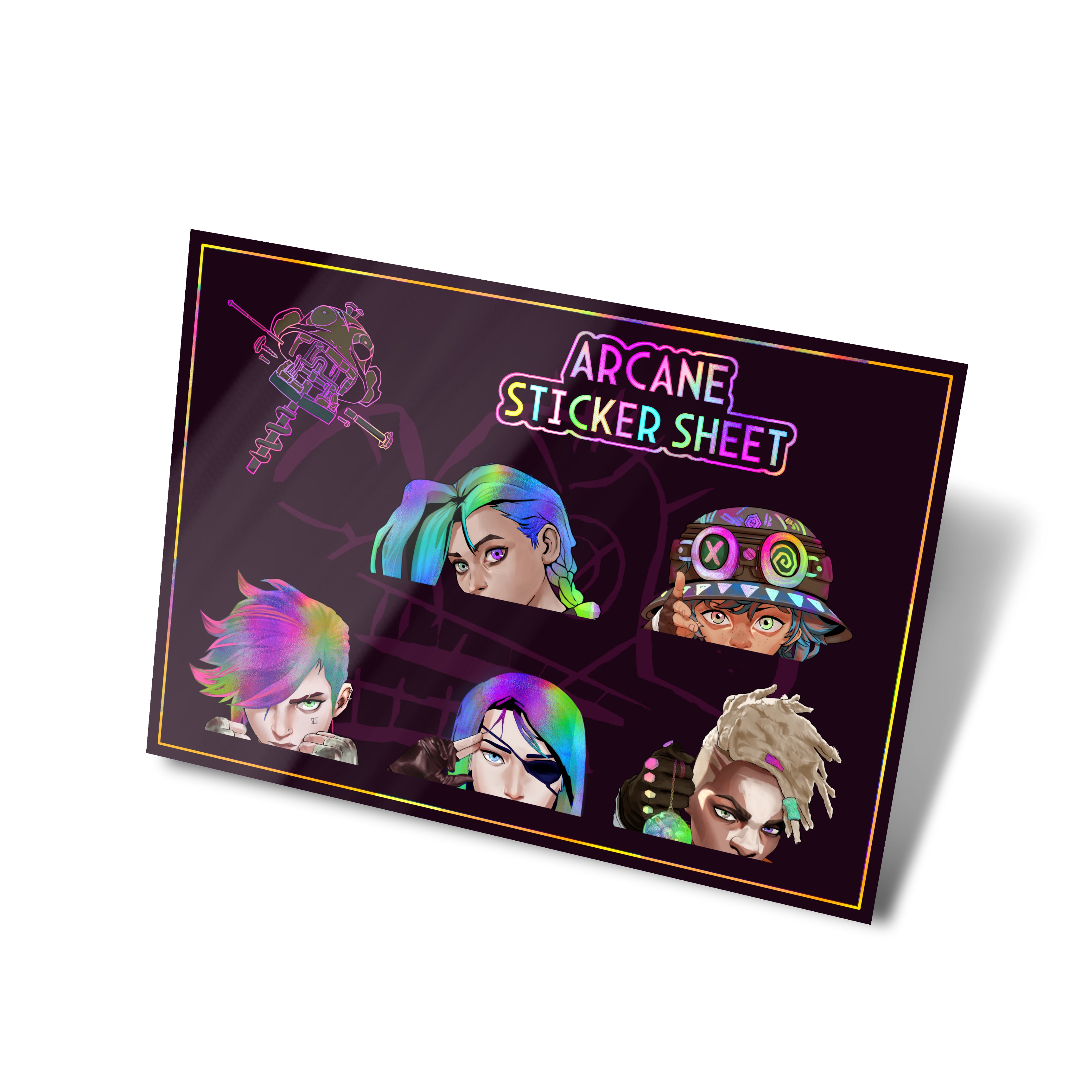 Arcane Sticker Sheet – SHIRKART